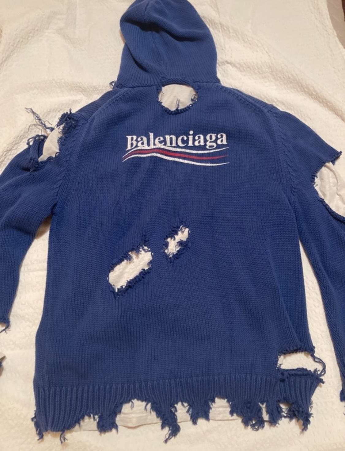 Balenciaga destroyed mikina - VIP LUXURY