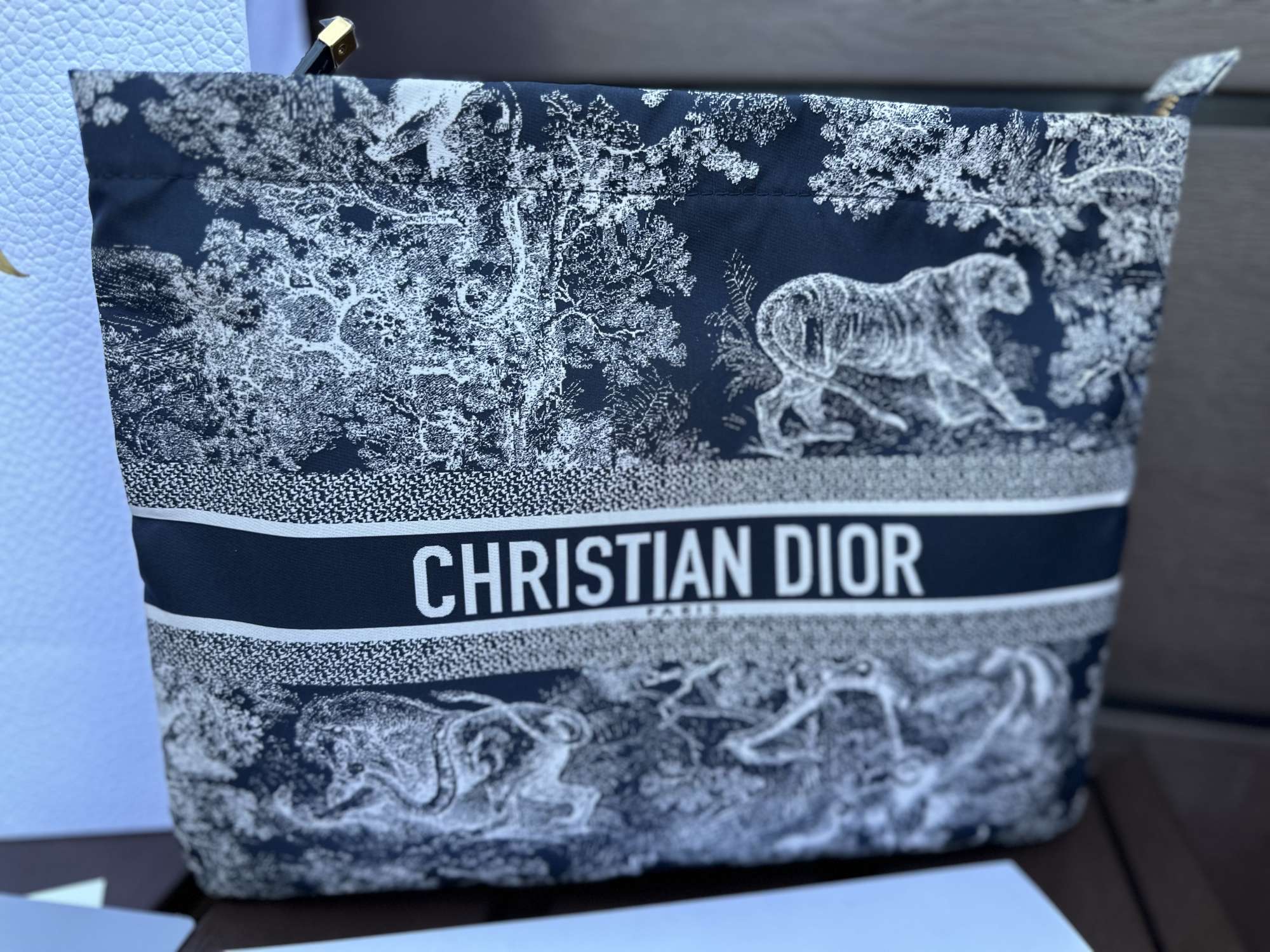 Dior travel Pouch Canvas - VIP LUXURY